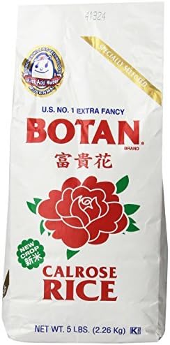 Amazon.com : Botan Musenmai Calrose Rice, 5-Pound Bags : Grocery ...