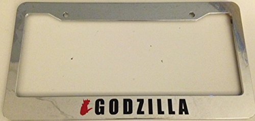 Stickysight Com Godzilla With Silhouette Automotive Chrome With Red ...