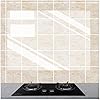 Amazon.com: 3Pcs Kitchen Backsplash Protector Clear Oil Proof Wall ...