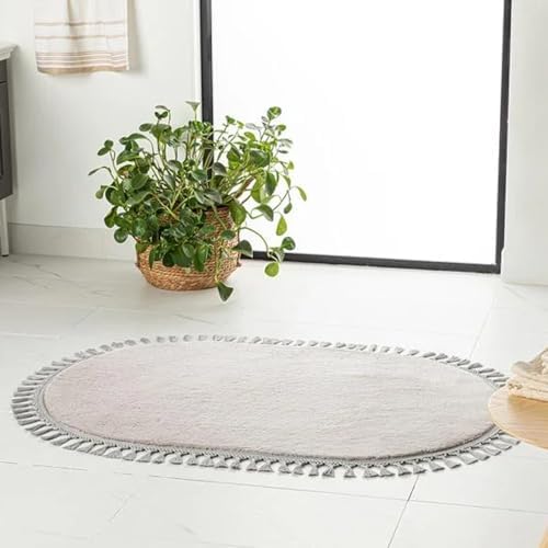 English Home Area Rugs for Living Room, Machine Washable Boho Fluffy ...