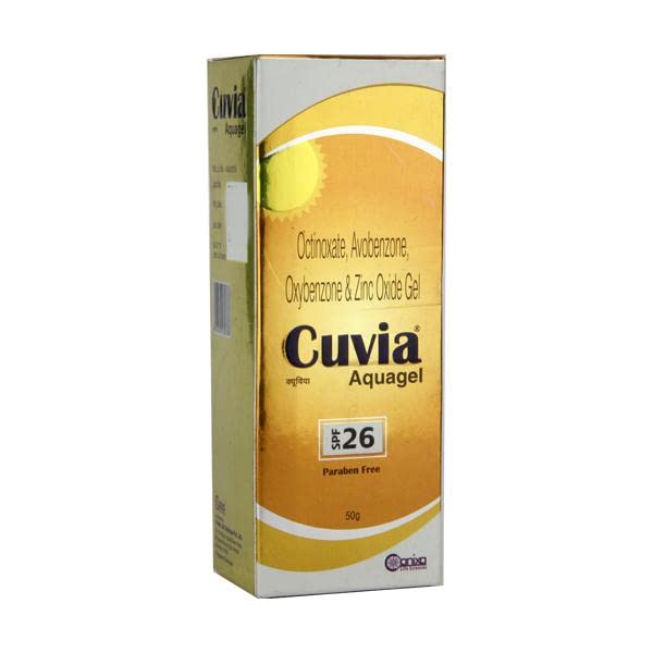 CUVIA AQUAGEL SPF 26 - Tube of 50g Lotion : Amazon.in: Health ...