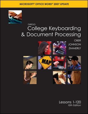 Gregg College Keyboarding & Document Processing, Word 2007 Update, Kit ...
