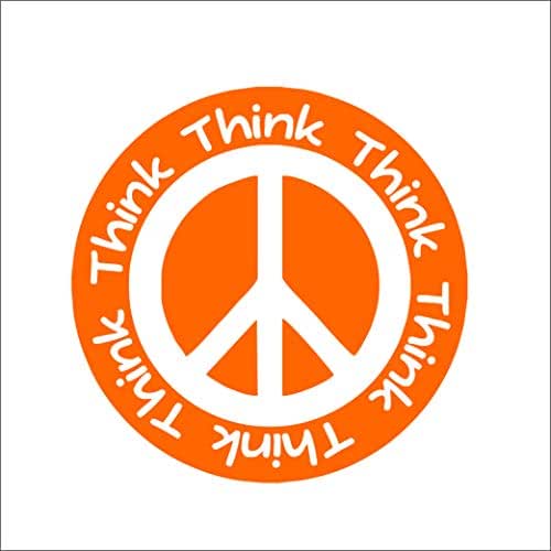 Amazon.com: Think Peace - Vinyl Die Cut Decal Sticker : Handmade Products