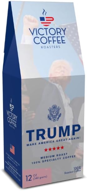 Amazon.com : TRUMP Medium Roast Ground Coffee by Victory Coffee ...