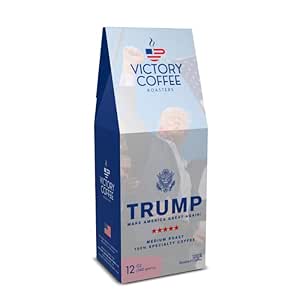 Amazon.com : TRUMP Medium Roast Ground Coffee by Victory Coffee ...