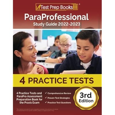 Buy ParaProfessional Study Guide 2022-2023: 4 Practice Tests and ...