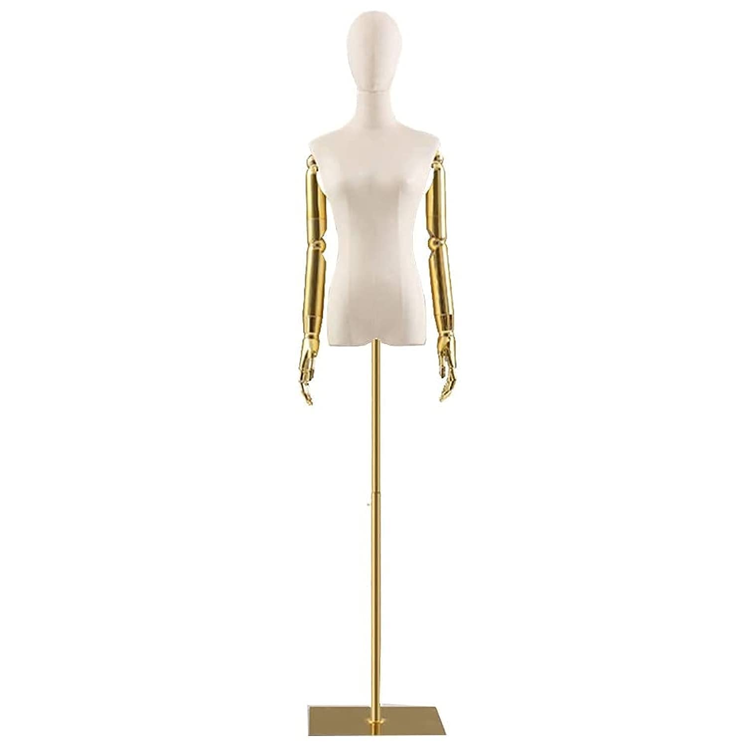Buy Female Dress Form Mannequin Body Torso With Plastic Arms ...