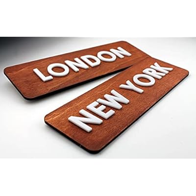 World Clock Signs with Personalized Time Zones, Nepal | Ubuy