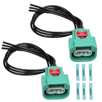 Amazon.com: HIMARKLIF Headlight Connector Wiring Headlight Daytime ...