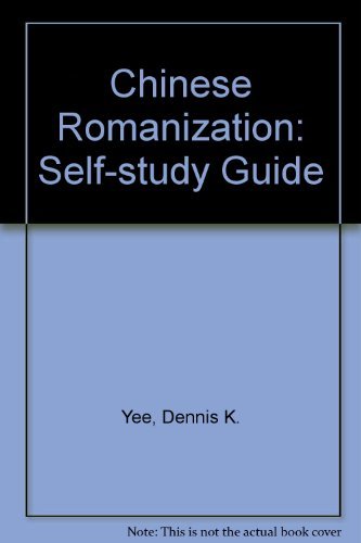 Chinese Romanization Self-Study Guide: Comparison of Yale and Pinyin ...