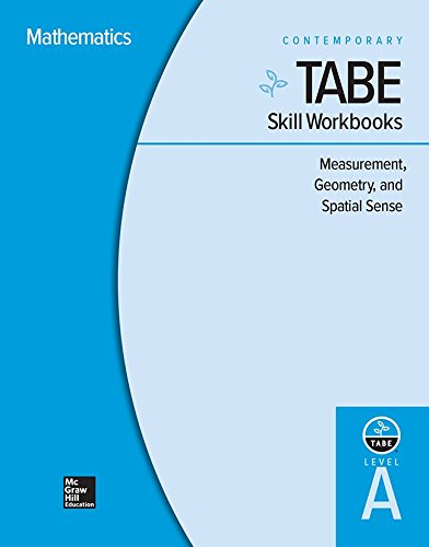 TABE Skill Workbooks Level A: Measurement, Geometry, and Spatial Sense ...