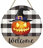 Amazon.com: Halloween Door Decorations Happy Halloween Sign Cute Ghost ...