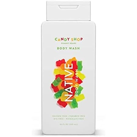 Amazon.com : Native Limited Edition Gummy Bears Body Wash - 18 fl oz ...