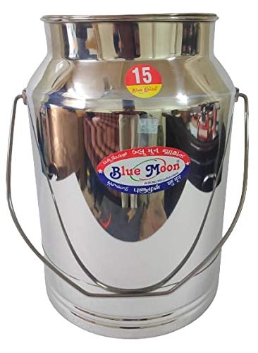 Buy Steel Milk Can 15 Liter | Milk Container Storage Can Barni Plain ...