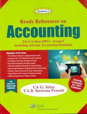 Amazon.in: Buy READY REFERENCER ON ACCOUNTING FOR CA INTER (IPC) GROUP ...