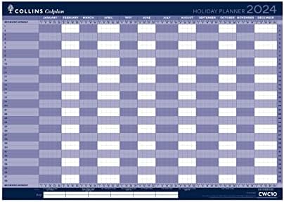 Collins Debden Colplan 2024 Diary A1 Yearly Holiday Calendar Wall ...