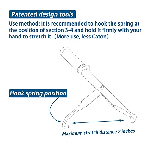 Kaupuar Upholstery DIY Tool Lever Spring Stretcher Upholstery Tools ...