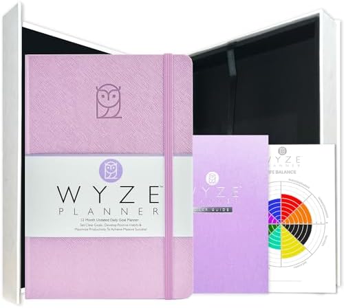 Amazon.com : Wyze Planner - Goal Planner for 6 Months. Increase ...