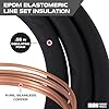 Amazon.com: HVAC Line Set Insulation - 25ft 3/4 & 3/8 Seamless Copper ...