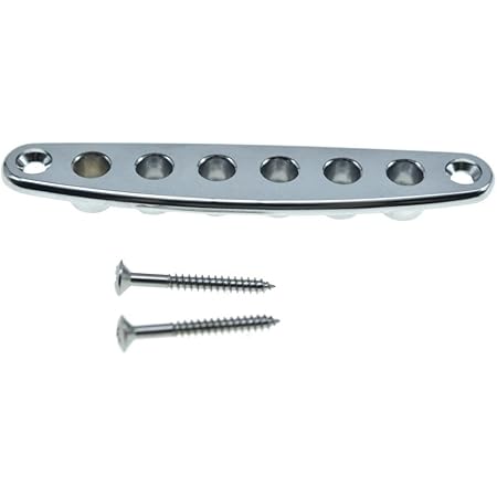 Amazon.com: Guitar String Through Plate,Guitar Bridge String Thru Body ...