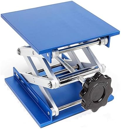 Stainless Steel Lab Jack Stand Table Lift Laboratory Jiffy Jack 4" x 4 ...