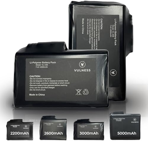 Amazon.com: 4000mAh 7.4V Li-Polymer Rechargeable Battery Pack ...