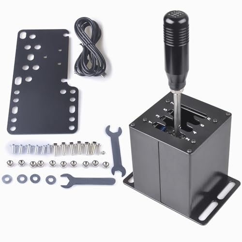 Snapklik.com : CNRAQR PC USB Simulator Shifter 7+R H Gear Shifter