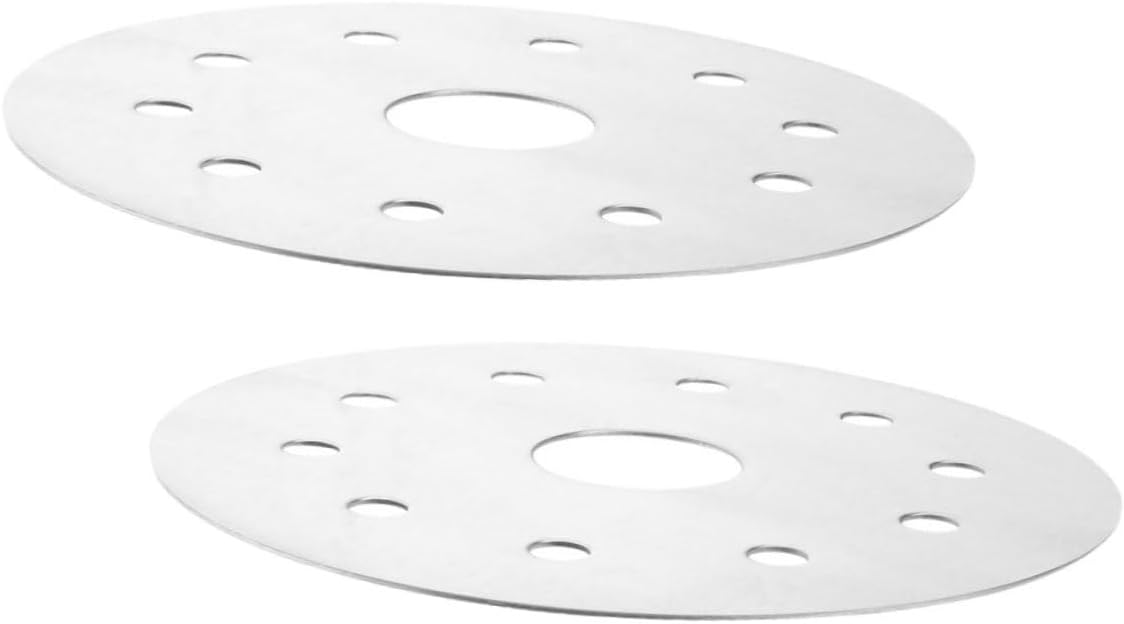 Amazon.com: FUNOMOCYA 2pcs Stainless Steel Heat Conduction Plate Heat ...
