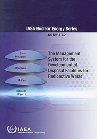 Management System For The Development Of Disposal Facilities For Radioactive Waste: IAEA Nuclear ...