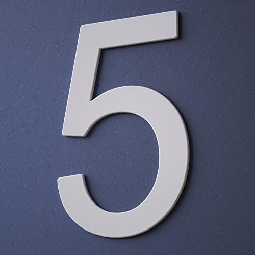 Amazon.com: LUXYARD 3 Inch House Numbers Sticker Stainless Steel, Self ...