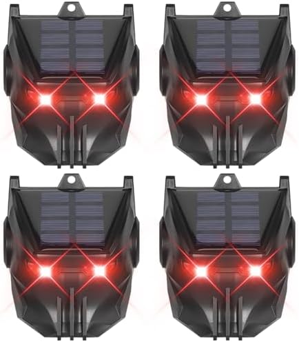 Amazon.com: Careland Chicken Coop Animal Repellent Solar Powered ...