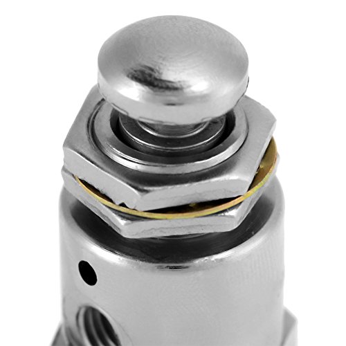TAC2-4P 2 Position 5 Way Toggle Valve, Air Pneumatic Knob, Air Control ...