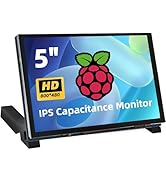 Amazon.com: iPistBit 5 Inch Raspberry Pi Touchscreen, 800x480 DSI IPS ...