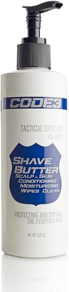 Amazon.com: CODE 3 Shave Butter- Best Mens Moisturizing Shave Butter ...