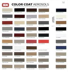 Sem Colorcoat Color Chart : Amazon.ca: Industrial & Scientific