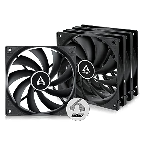 ARCTIC F12 PST 53 CFM 120 mm Fans 4-Pack (ACFAN00260A) - PCPartPicker