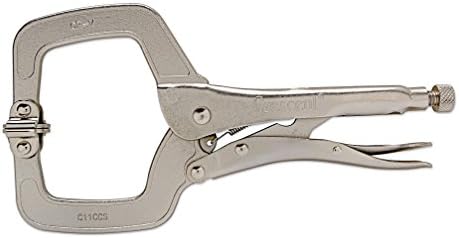 Crescent 11" Locking C-Clamp with Swivel Pad Tips - Carded - C11CCSVN ...