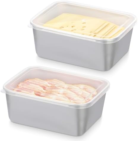 Amazon.com: HOME-X Cream Cheese and Food Storage Container, Dishwasher ...