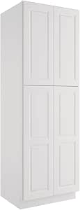 Amazon.com: 90" Kitchen Pantry Storage Cabinet - Modern Tall Storage ...