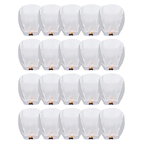 SHENGMEI Chinese Sky Lanterns Memorial 10 20 Pack Sky Lanterns To SHENGMEI Chinese Sky Lanterns Memorial 10 20 Pack Sky Lanterns To