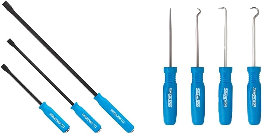 CHANNELLOCK 3pc Professional Pry Bar Set w/ 12, 17, and 25-inch Pry ...