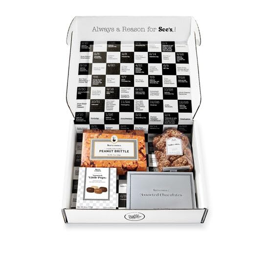 Amazon.com : See's Candies 1 lb 9 oz Classic Collection : Grocery ...