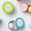24 x 40mm Round 'Happy Sheep Face' Stickers (SK00058395) : Amazon.co.uk ...