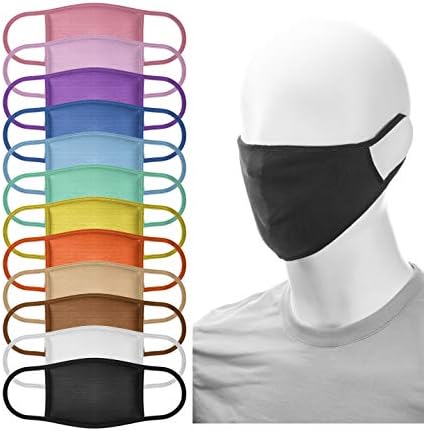 Best Brand Basics Pack of 12 Face Masks | Washable and Reusable | 2 Ply ...