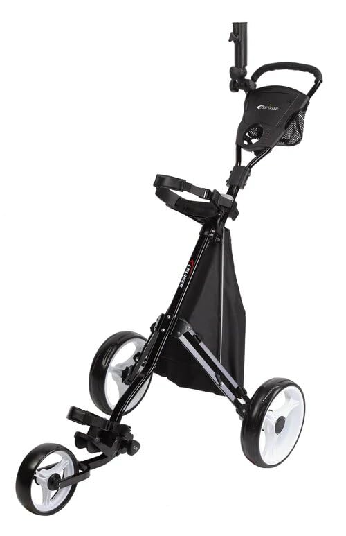 Snapklik.com : Precise Cruiser 3-Wheel Golf Push Cart