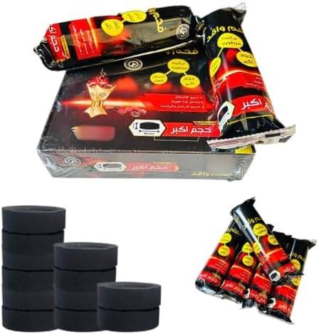 Mamlaka Waqed Premium Quality Quick Flame Charcoal Tablet Smokeless ...