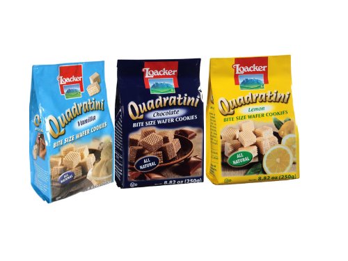 Amazon.com: Loacker Wafer Qudrtni Lemon 250g : Grocery & Gourmet Food