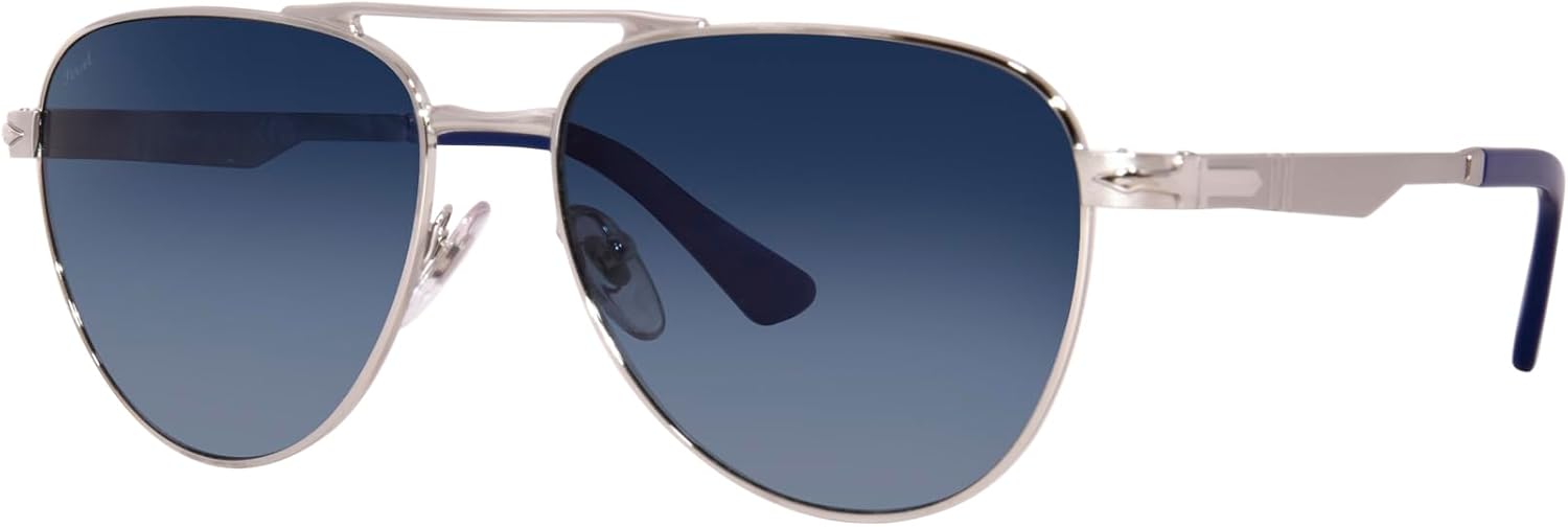 Amazon.com: Persol Gafas de sol PO 1003 S 518/S3 Plata, Varios colores : Ropa, Zapatos y Joyería