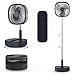 Amazon.com: Magesh Portable Oscillating Pedestal Fan＆Remote, 120 ...