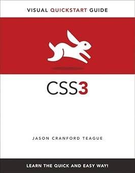 CSS3 (Visual QuickStart Guide): 9780321719638: Computer Science Books ...